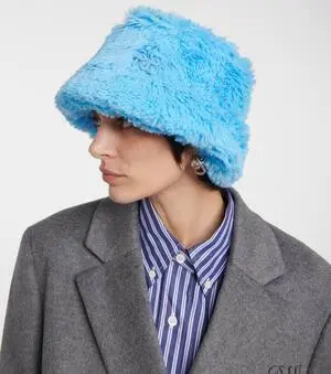 Ruslan Baginskiy Teddy Bucket Hat - Blue