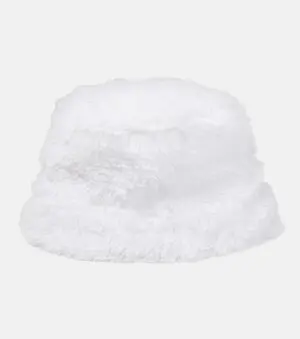 Ruslan Baginskiy Teddy Bucket Hat - White