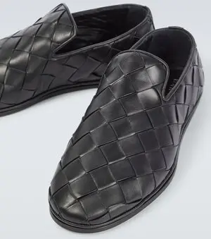 Bottega Veneta Sunday Leather Slippers