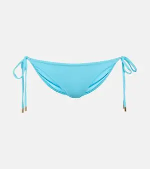 Melissa Odabash Antibes Low-rise Bikini Bottom - Blue