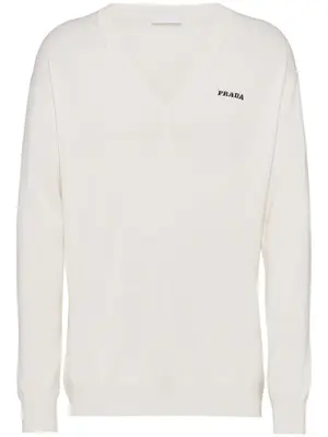 Prada Drop Shoulder Sweaters For Men
