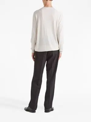 Prada V-neck Cashmere Jumper
