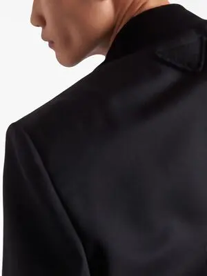Prada Double-breasted Wool Blazer