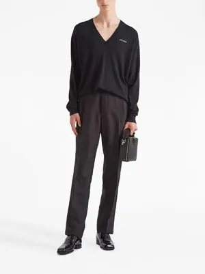 Prada V-neck Cashmere Jumper