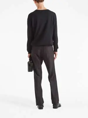 Prada V-neck Cashmere Jumper