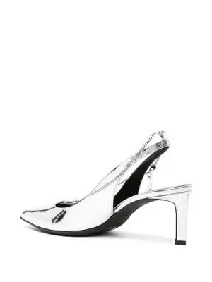 Zadig&Voltaire 68mm First Night Court Leather Pumps