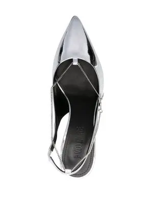 Zadig&Voltaire 68mm First Night Court Leather Pumps