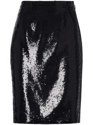 Prada Sequinned Pencil Skirt
