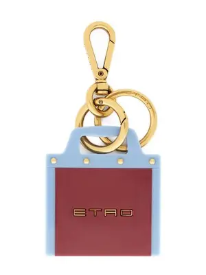Etro Love Trotter Pegaso-motif Keyring