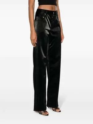 Saint Laurent High-rise Wide-leg Jeans