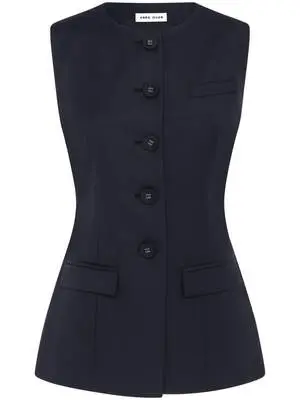 Anna Quan Bailey Wool Waistcoat