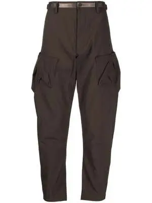 SPOONYARD Logo-appliqué Cargo Trousers