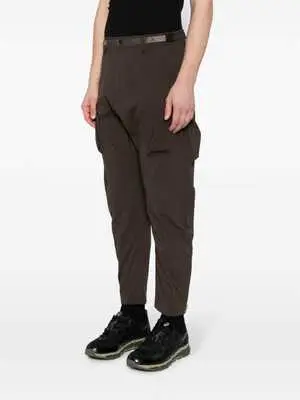 SPOONYARD Logo-appliqué Cargo Trousers