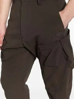 SPOONYARD Logo-appliqué Cargo Trousers