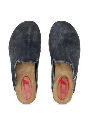 DIESEL® D-woodstock W 80mm Denim Mules