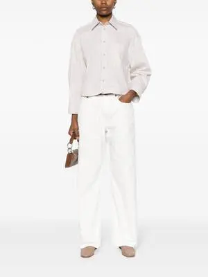 Peserico Long-sleeve Stripe Shirt