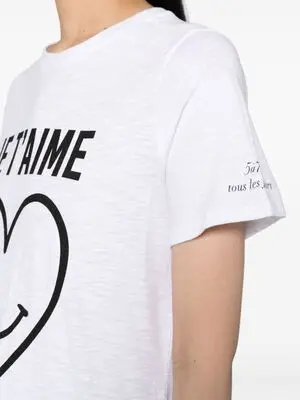 Cinq À Sept Smiling Heart T-shirt - White