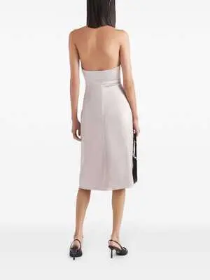 Prada Re-edition 1995 Halterneck Midi Dress