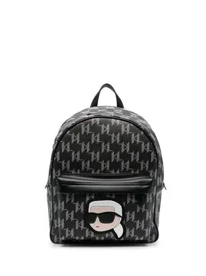 Karl Lagerfeld Ikon Monogram Backpack