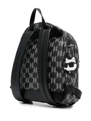 Karl Lagerfeld Ikon Monogram Backpack