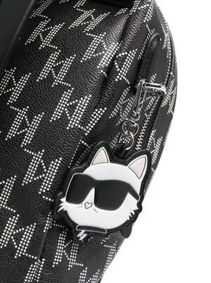 Karl Lagerfeld Ikon Monogram Backpack