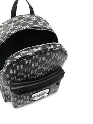 Karl Lagerfeld Ikon Monogram Backpack