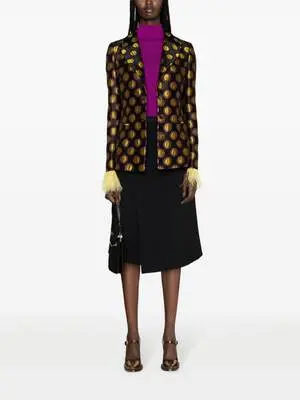 La DoubleJ 24/7 Patterned Jacquard Jacket - Black