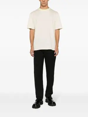 Moschino Logo-embroidered Crew-neck T-shirt