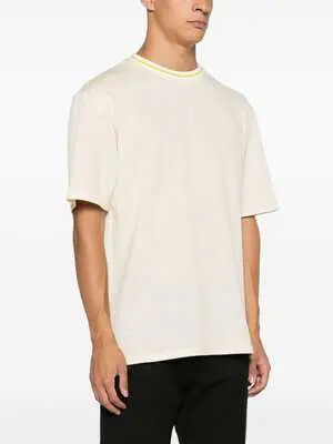 Moschino Logo-embroidered Crew-neck T-shirt