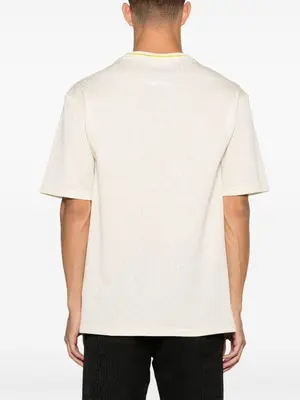 Moschino Logo-embroidered Crew-neck T-shirt