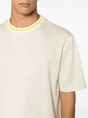 Moschino Logo-embroidered Crew-neck T-shirt