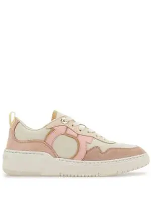 Ferragamo Patchwork Sneakers For Women