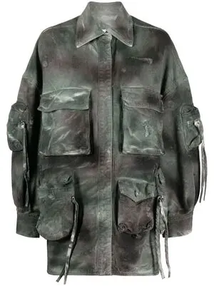 Attico Distressed Outerwear For Women