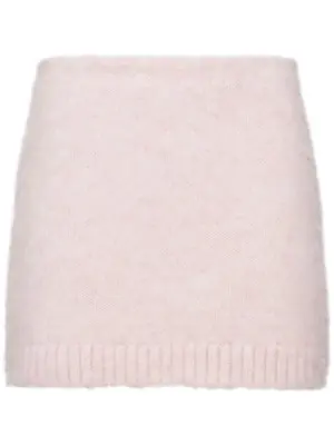 Prada Wool Miniskirt