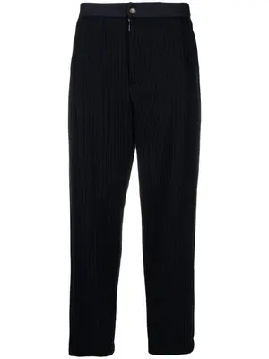 Giorgio Armani Pleated Tapered Trousers