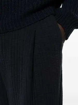 Giorgio Armani Pleated Tapered Trousers