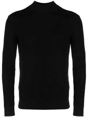 Tagliatore Mock Neck Sweaters For Men