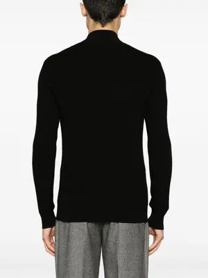 Tagliatore Gus Mock-neck Ribbed Jumper