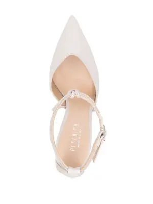 Peserico Rhinestone-embellished Leather Pumps