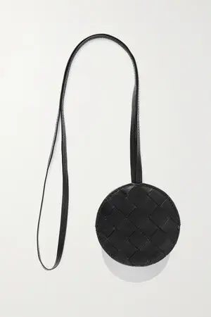 Bottega Veneta Intrecciato Leather Mirror Cover With Lanyard
