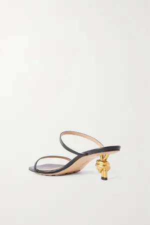 Bottega Veneta Knot Leather Sandals