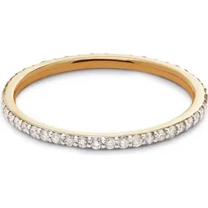 Monica Vinader Monica Vinader Lab Created Diamond Pavé Eternity Ring 14k Solid Gold