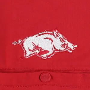 Columbia Arkansas Razorbacks Big & Tall Collegiate Tamiami Button-down Shirt