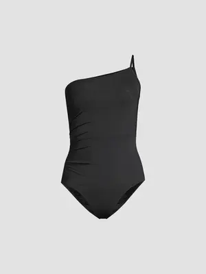 CHANGE OF SCENERY Kara One-shoulder One-piece Swimsuit - Black
