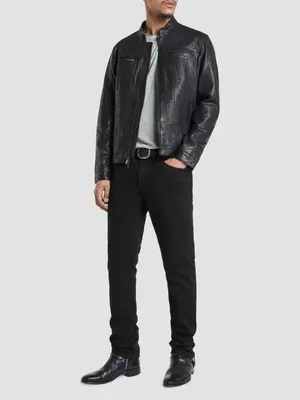 John Varvatos J701 Coated Stretch Jeans