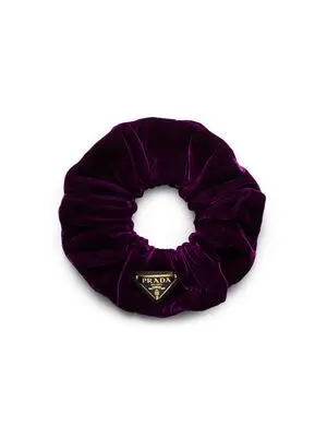 Prada Velvet Scrunchie Purple