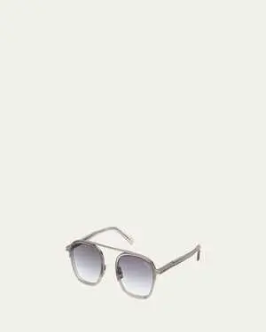 Zegna Orizzonte I Geometric Sunglasses