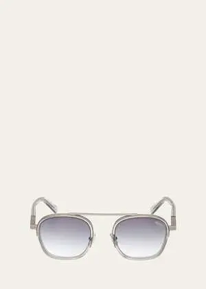 Zegna Orizzonte I Geometric Sunglasses