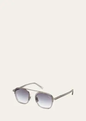 Zegna Orizzonte I Geometric Sunglasses