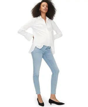 Hatch Collection Under The Bump Slim Maternity Jeans